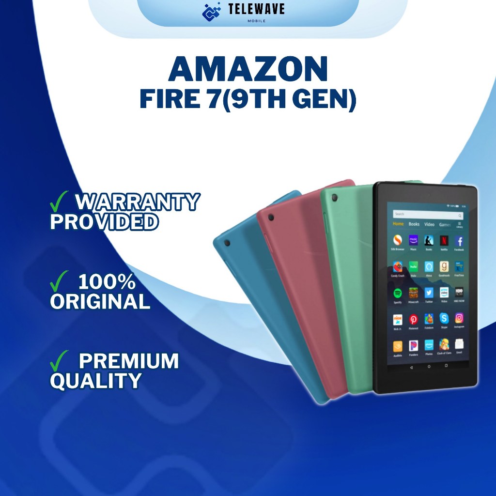 USED AMAZON FIRE 7 2019 ORIGINAL SECONDHAND | Shopee Malaysia
