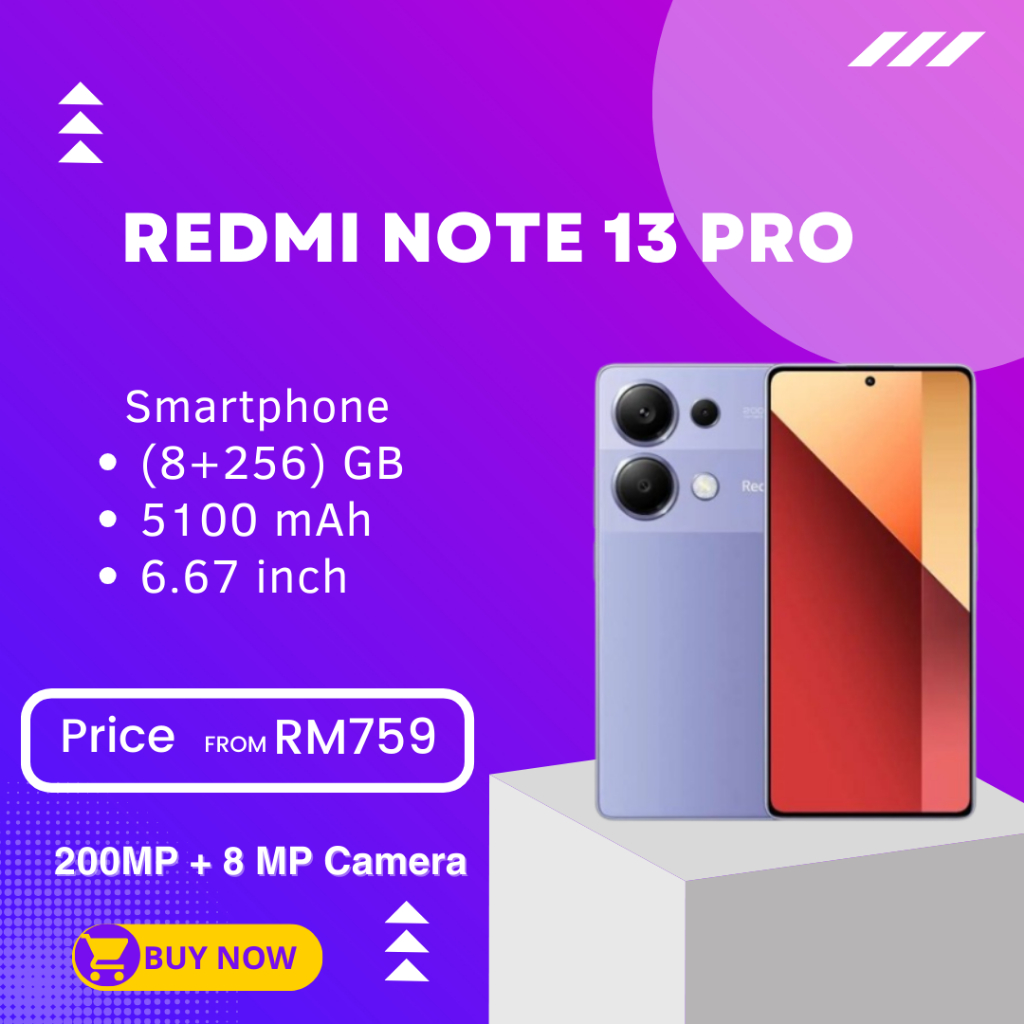 Original Redmi Note 13 Pro ORIGINAL USED | Shopee Malaysia