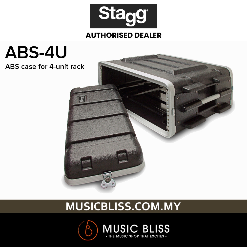 Stagg ABS-4U 19" Rack ABS Case (ABS4U) | Shopee Malaysia