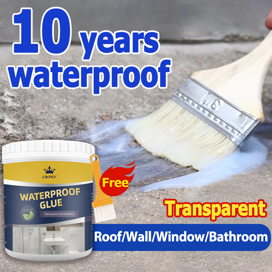 300g/500g Transparent Waterproof Glue Gam Kalis Air Lutsinar Water ...