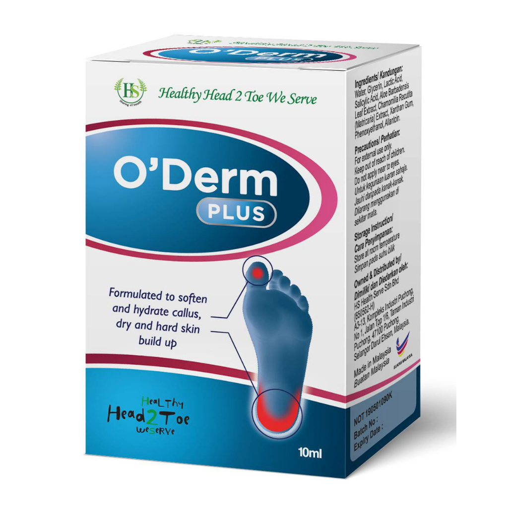 HS O’Derm Plus (Corns and Calluses)(Kalus) | Shopee Malaysia