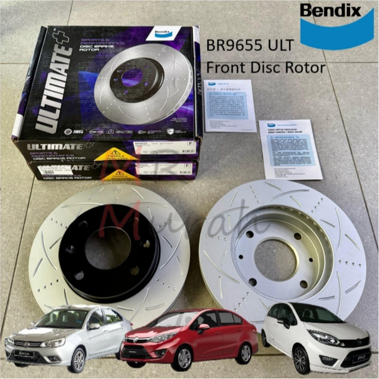 Original BENDIX ULTIMATE BR9655 ULT Proton Iriz, Persona vvt 2016 Saga ...