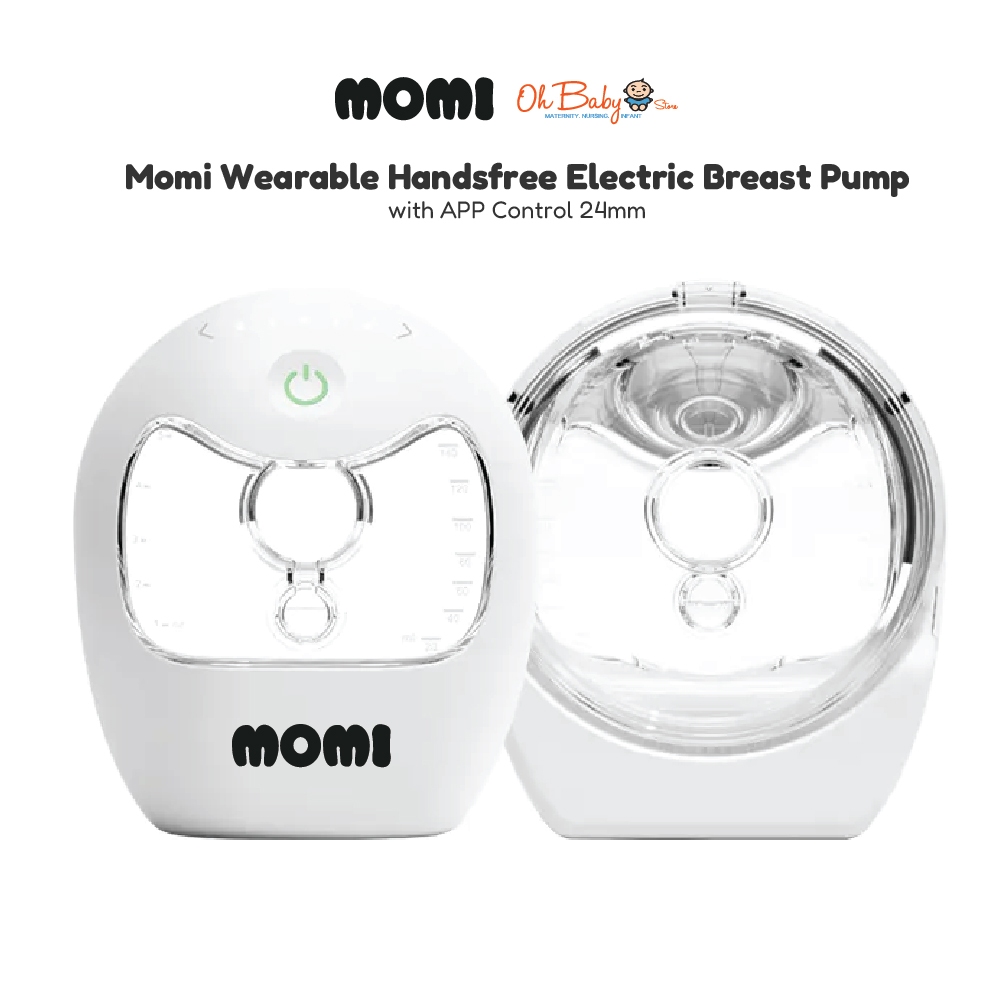 Momi Wearable Handsfree Electric Breast Pump with APP Control 24mm ...