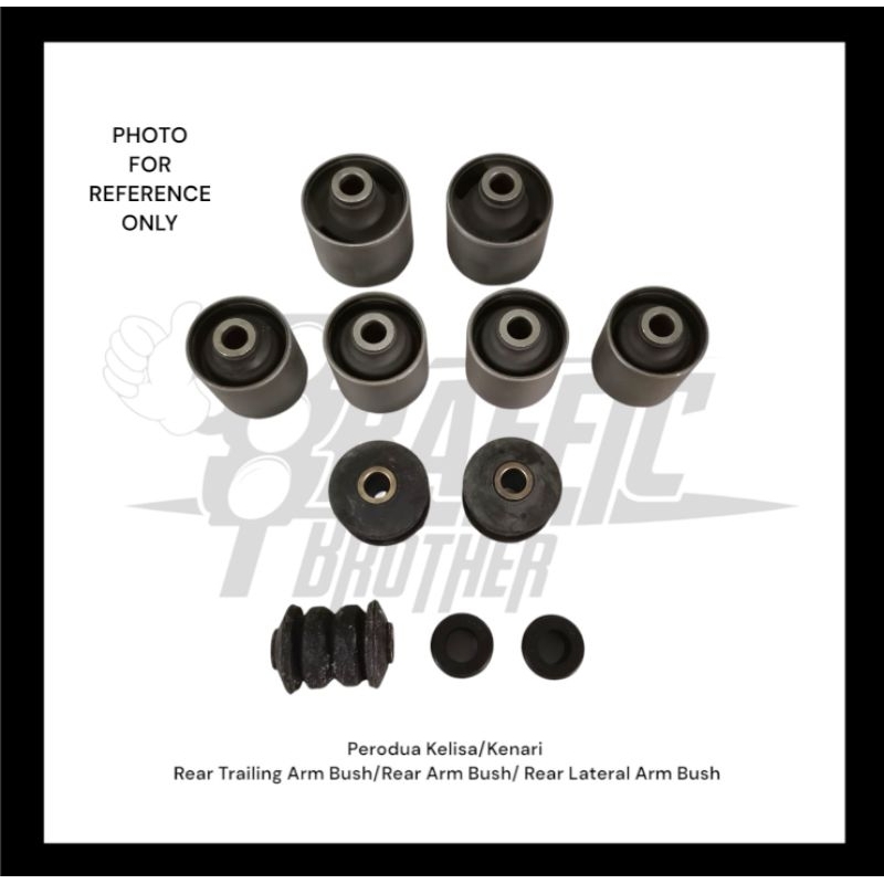 Perodua Kelisa/Kenari Rear Trailing Arm Bush/Rear Arm Bush/ Rear ...