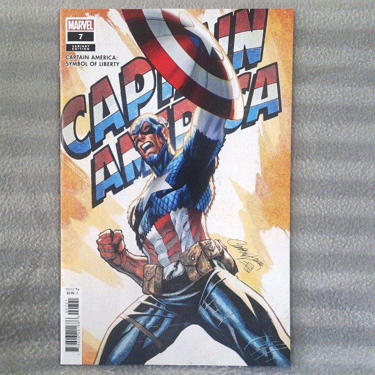 Captain America: Sentinel of Liberty #7 J Scott Campbell Variant ...