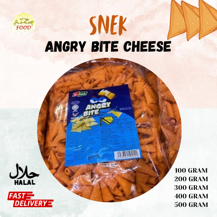 D-Jack Angry Bite Cheese - 100g-500g | Shopee Malaysia