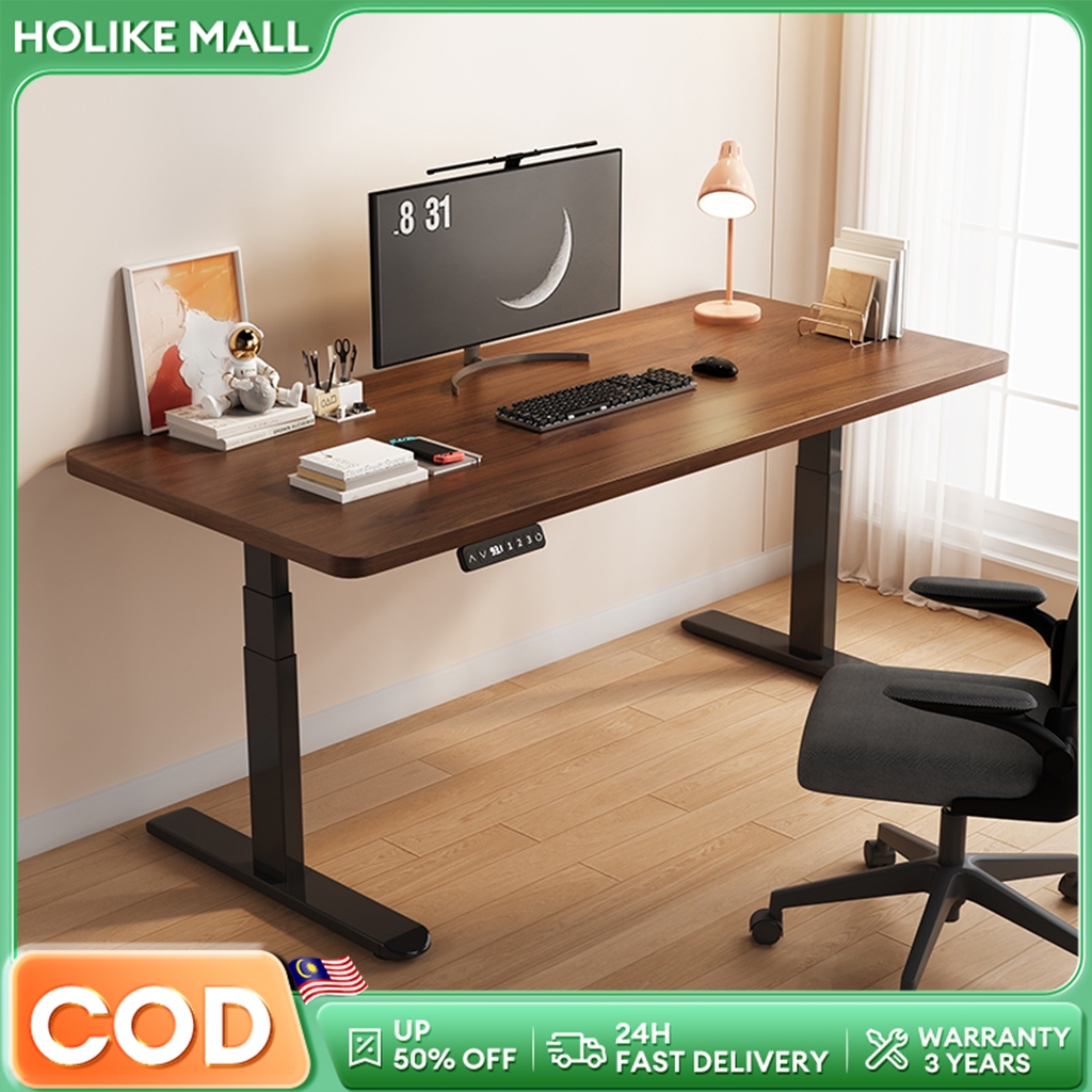 Intelligent Electric Adjustable Table Height Workbench Office Computer ...