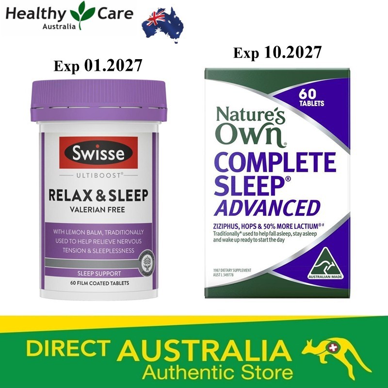 Swisse Ultiboost Relax & Sleep 60 Tablets | Shopee Malaysia