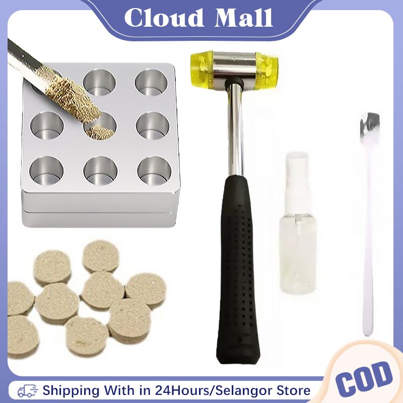 Manual Tablet Press Machine 8/10/12mm with Durable Porous Alloy Mold ...