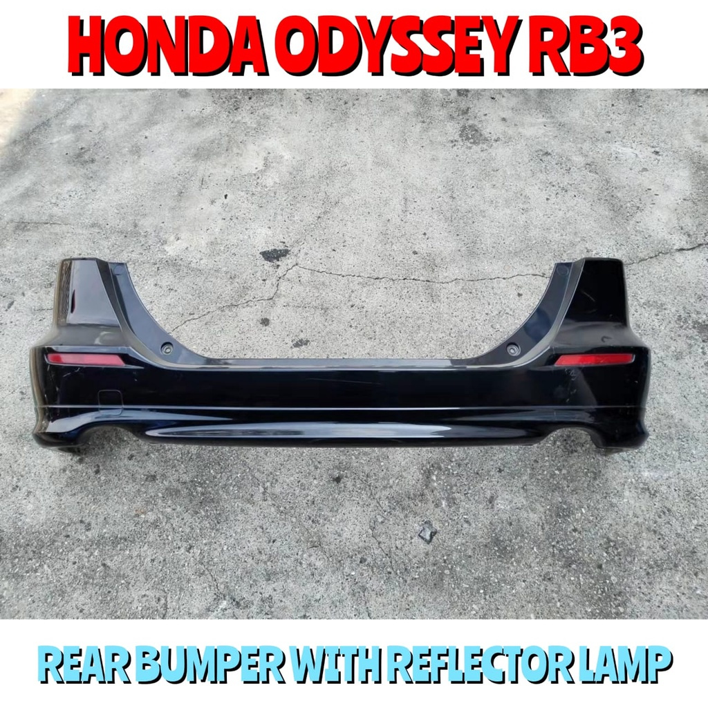 Honda Odyssey RB3 Rear Bumper With Reflector Lamp ( Pre-facelift ...
