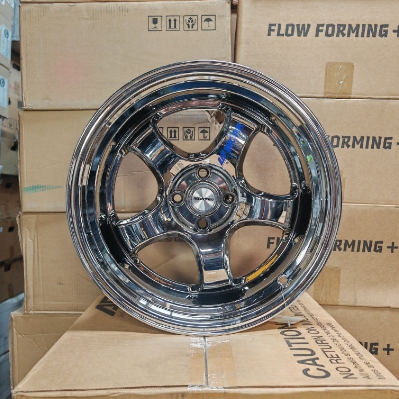 [1PC] New Sport Rim 17inch WORK MEISTER Wheels S1 Chrome 17X9JJ ET+20 ...