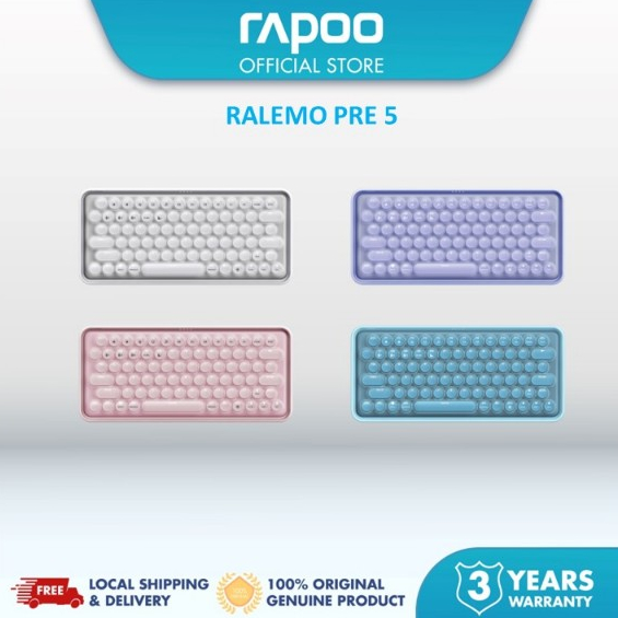 Rapoo Ralemo Pre 5 Multi-mode Wireless Mechanical Keyboard | Shopee ...
