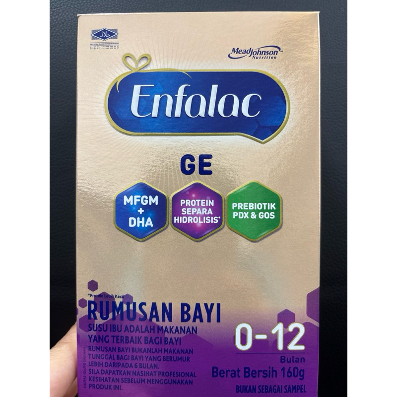 NEW Enfalac Baby GE Milk Formula Powder 160g/320g/480g(01/2026) | Shopee Malaysia