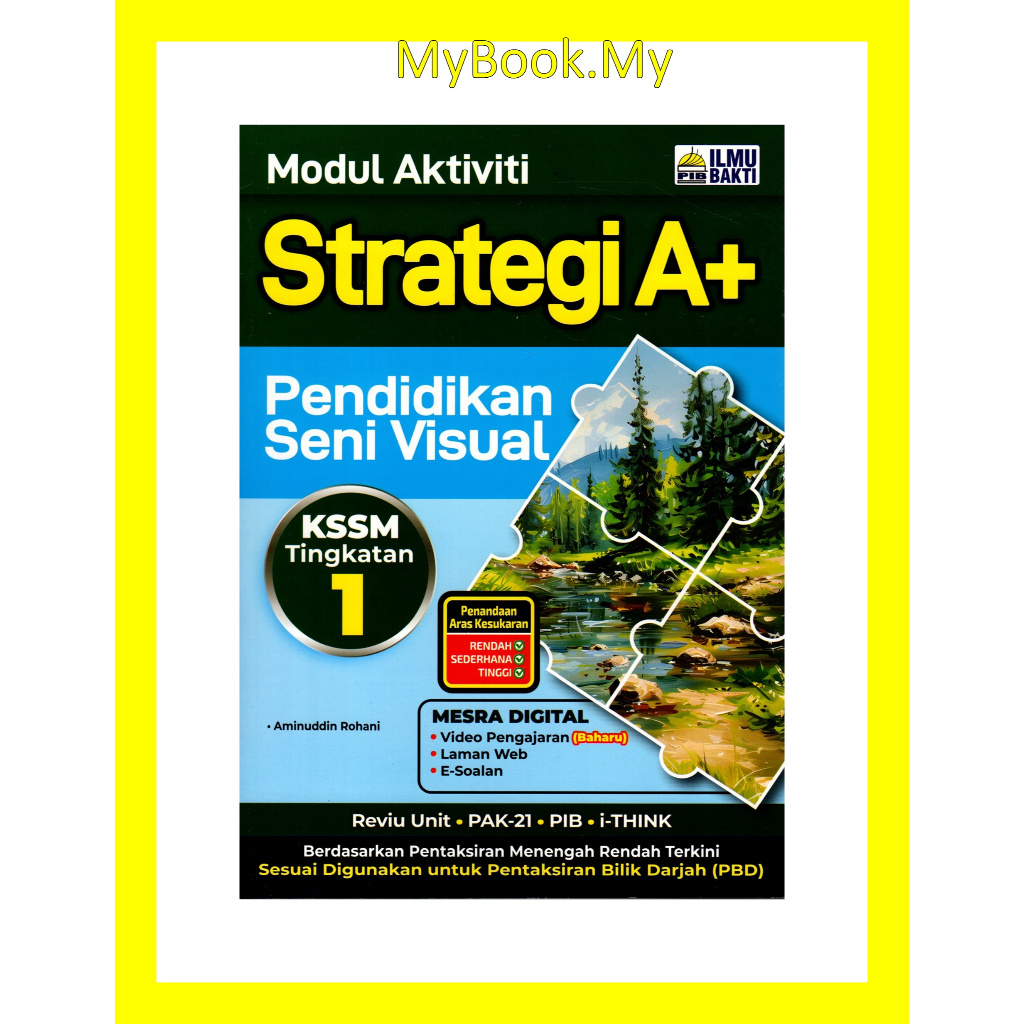 *BARU* MyB Buku Latihan : Pendidikan Seni Visual Tingkatan 1 - Modul Aktiviti Strategi A+ (Ilmu ...