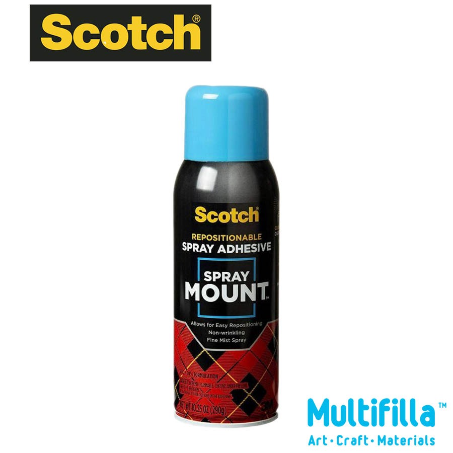6065 Scotch 3M Spray Mount Artist’s Adhesive 290g - Repositionable ...