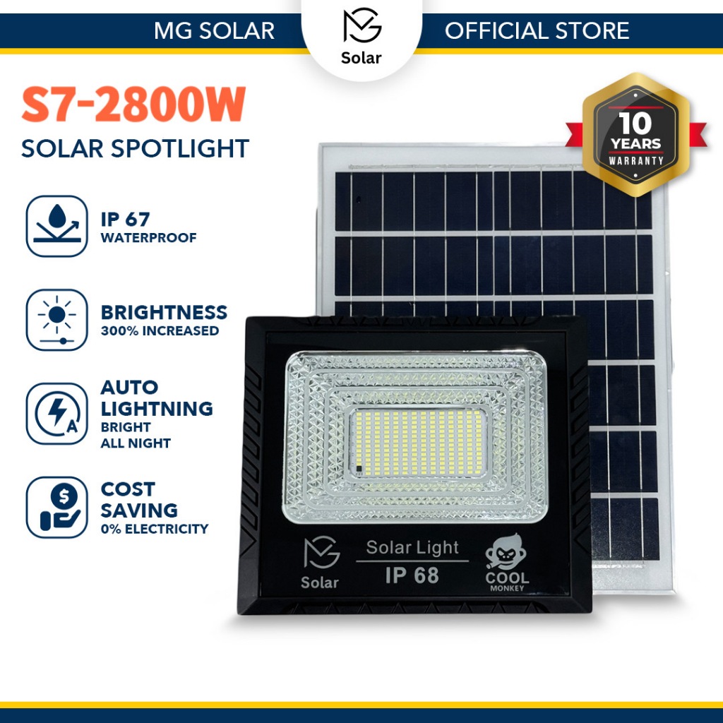 MG Lampu Solar Outdoor Waterproof Solar Light Outdoor Lighting IP67 ...