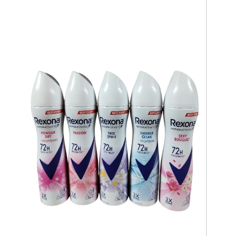 Rexona Spray 150Ml Women Assorted | Shopee Malaysia