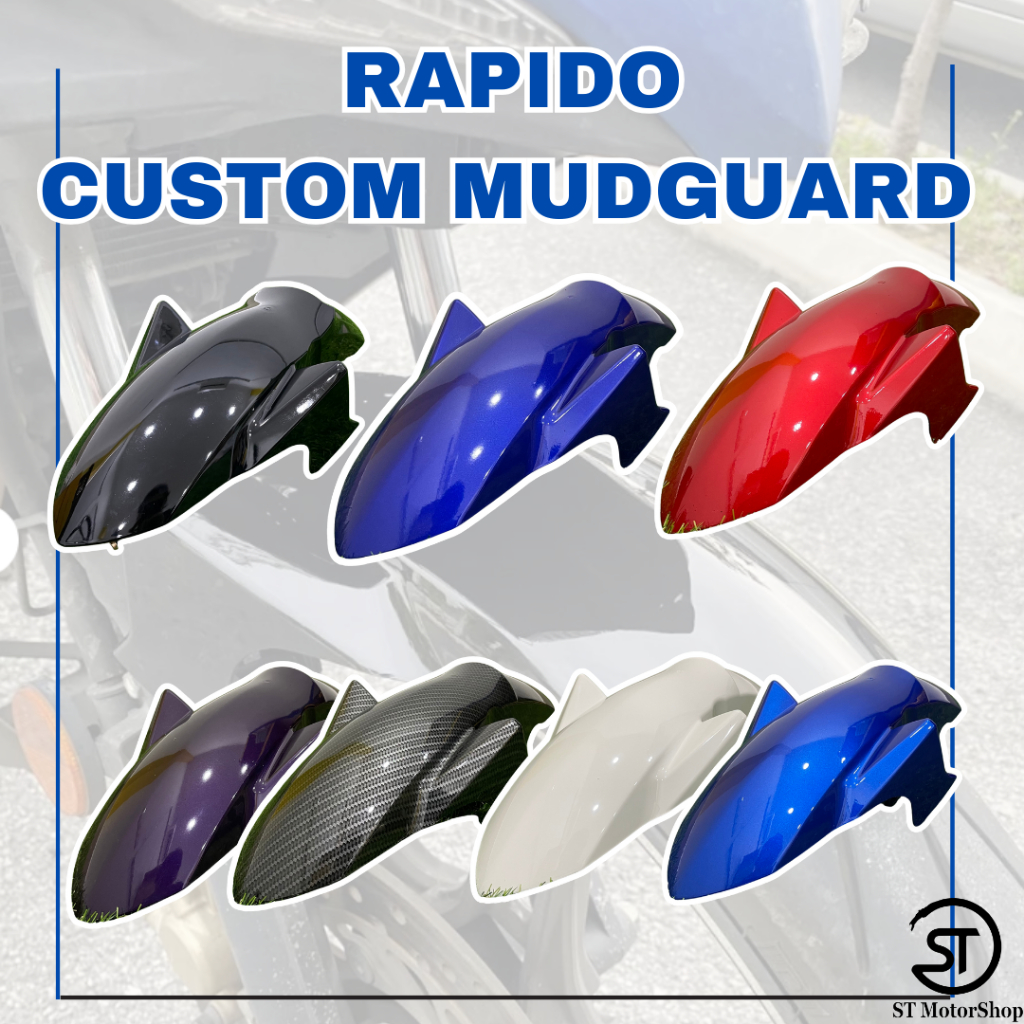 RAPIDO Custom Mudguard Front Fender Siap Potong Modi Matgat Depan Y15zr ...