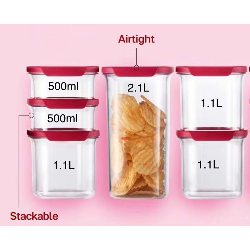 Tupperware Ultra Clear containers | Shopee Malaysia