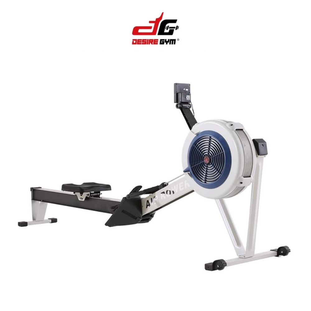 Desire Gym Air Rowing Machine Cardio Rower Foldable Adjustable ...