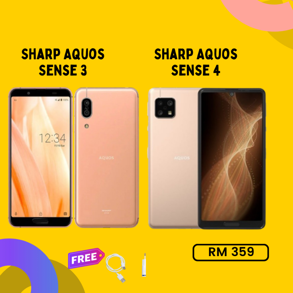 Sharp Aquos Sense 3, Sense 4 (ORIGINAL USED) | Shopee Malaysia