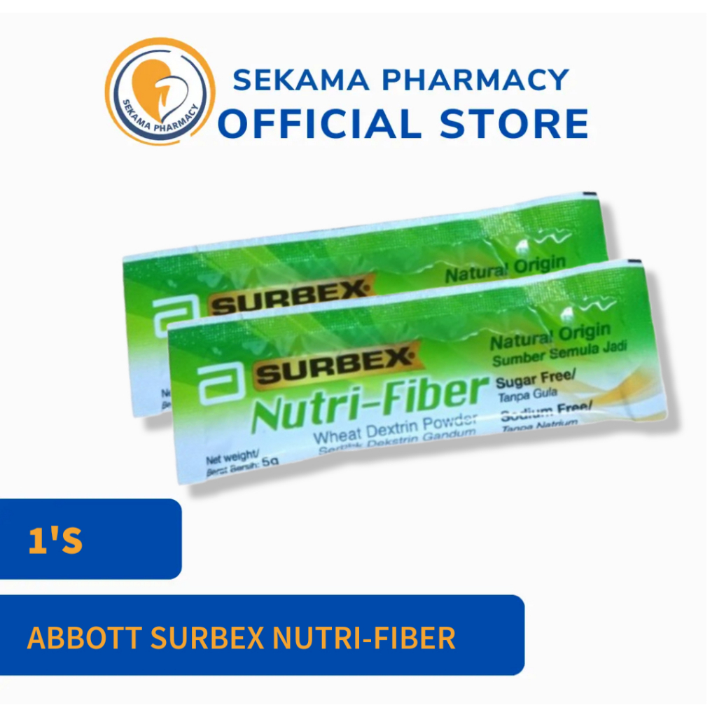ABBOTT SURBEX NUTRI-FIBER SACHET [EXP: 06/2026] | Shopee Malaysia