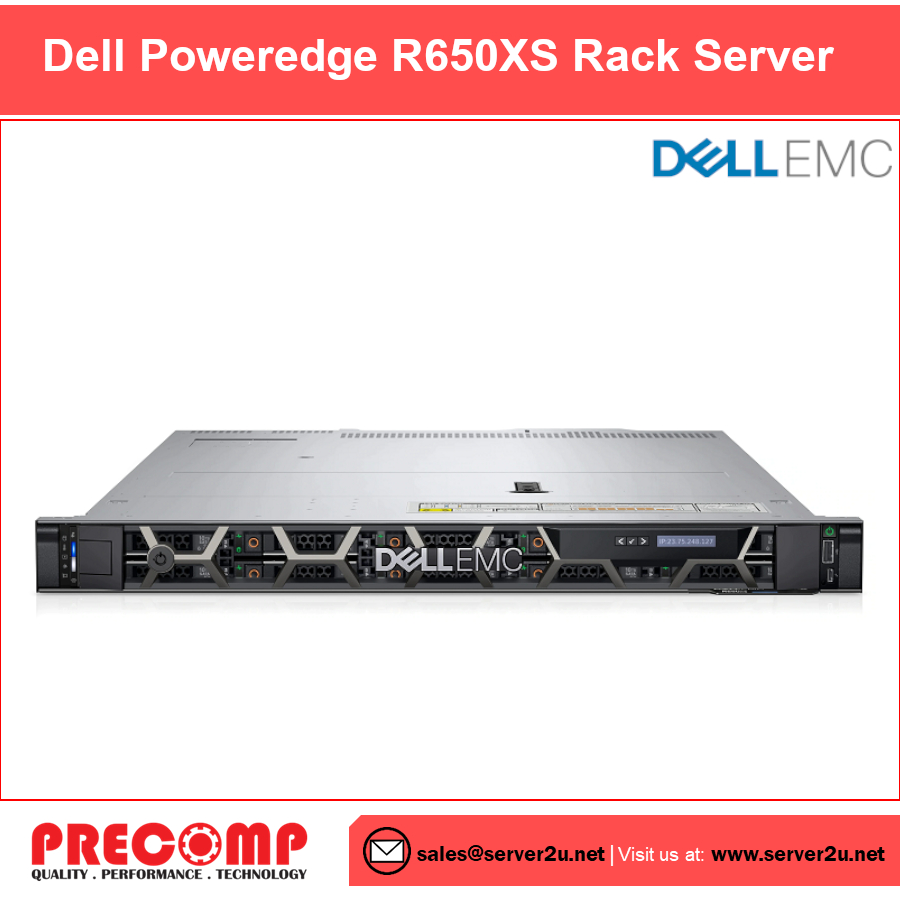 (Refurbished) Dell PowerEdge R650XS Rack Server (2xXS4316.512GB.3x960GB ...