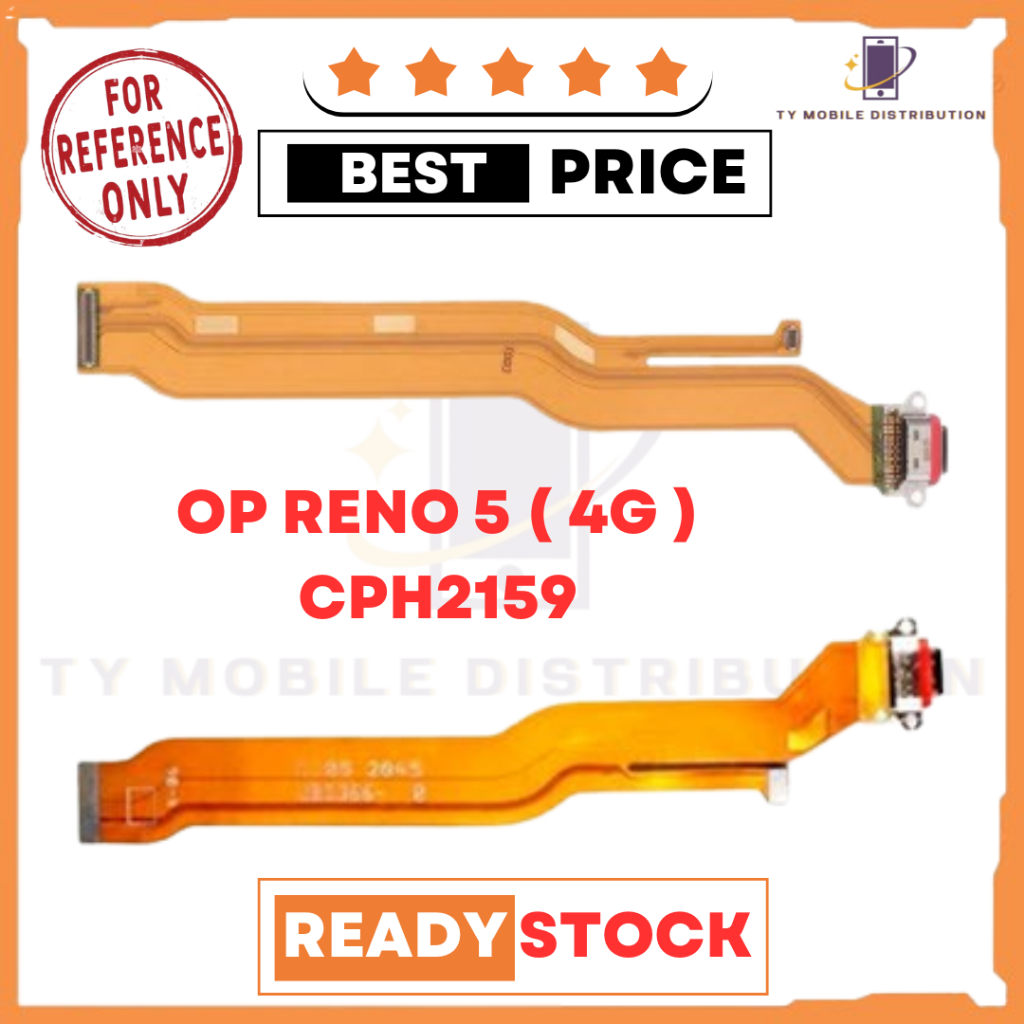 PLUG IN CHARGING BOARD OP RENO 5 ( 4G ) CPH2159 | Shopee Malaysia