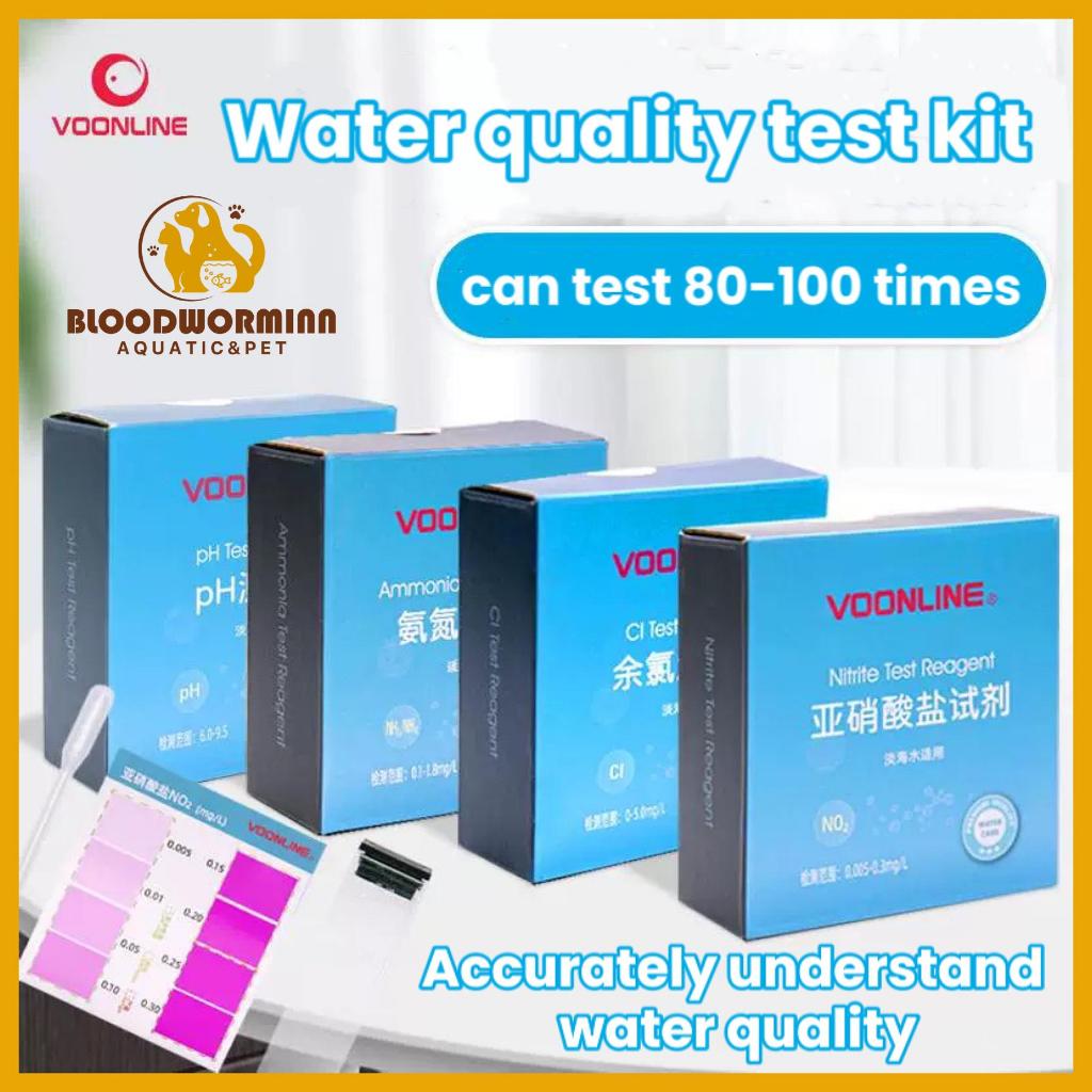 Voonline Aquarium Water Test PH Tester /Ammonia Tester /Nitrite No2 ...