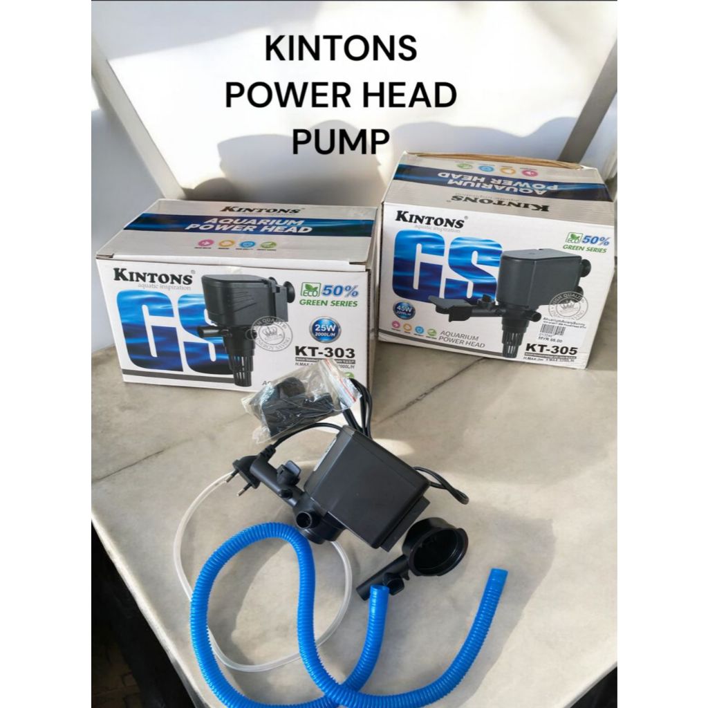 KINTONS Aquarium Water Pump Multi-Function KT-303/KT305 | Shopee Malaysia