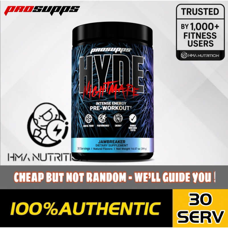 Prosupps Hyde Nightmare V2 (30 Servings) | Shopee Malaysia