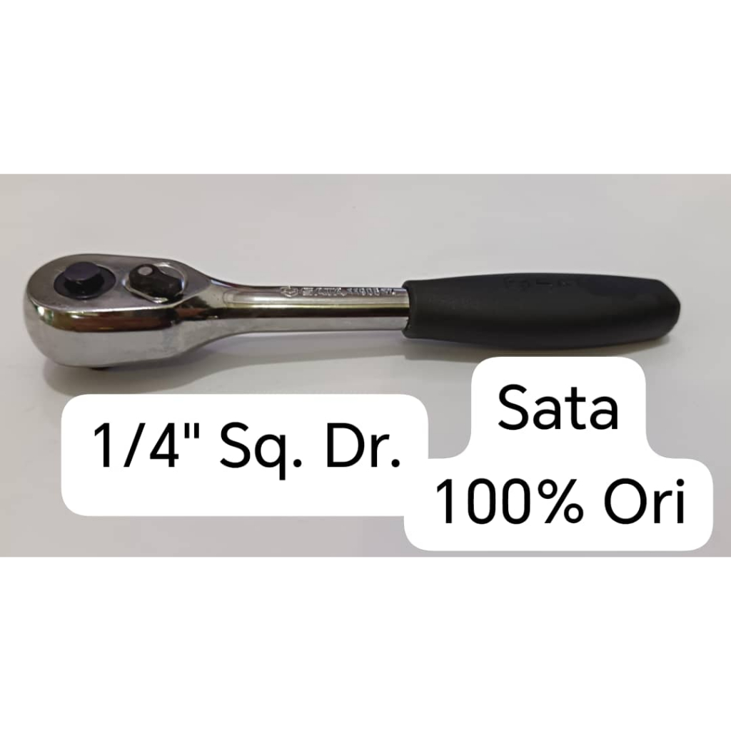 SATA 11900 11901 11905 11906 11970 SATA 1/4" SQ. DRIVE RATCHET HANDLE ...