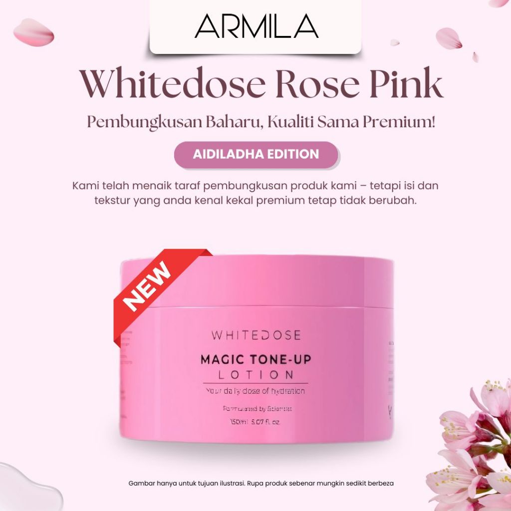 WHITEDOSE MAGIC TONE-UP LOTION 150ML | Shopee Malaysia