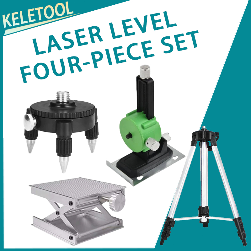 Laser Level Tripod Universal Wall-mounted Base Level Meter Adapter Lift ...