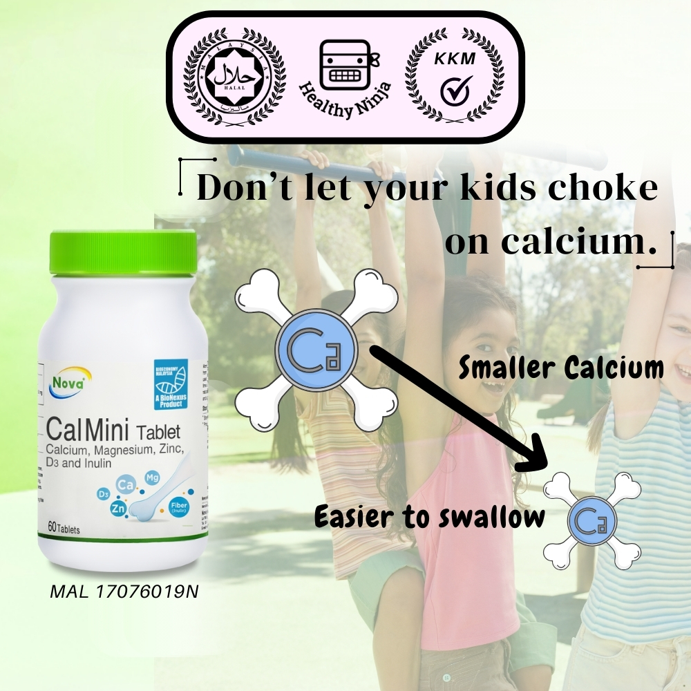 Calmini Nova Calcium Magnesium Zinc D3 Calcium Carbonate Cal Mag D Plus ...