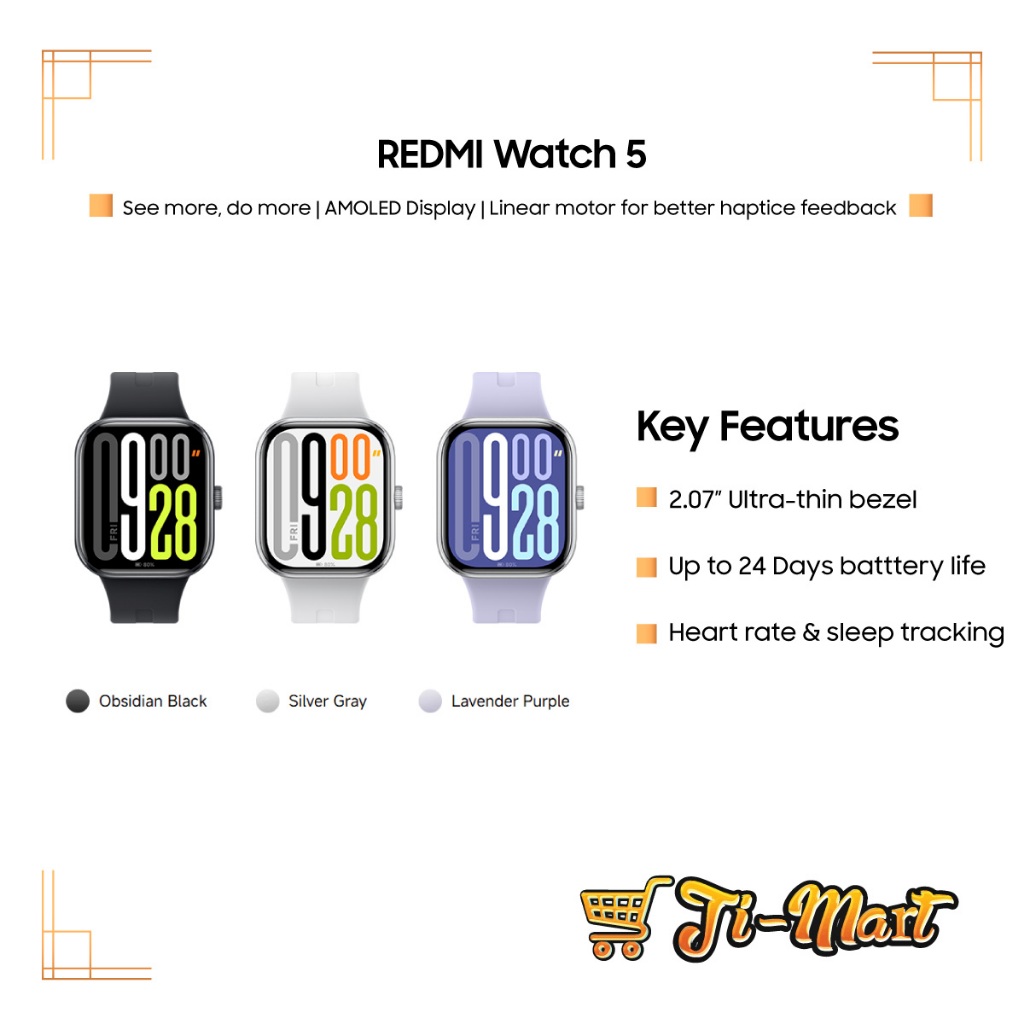 MY Redmi Watch 5 | Watch 5 Active | Watch 5 Lite [Bluetooth Calling ...