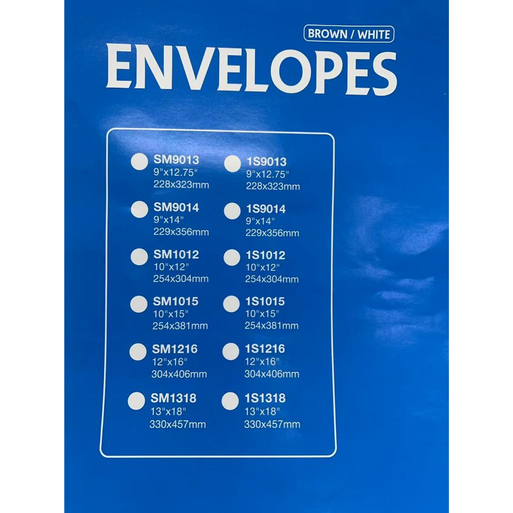 Dolphin Super White & Manila Envelope(Peel & Seal) | Shopee Malaysia