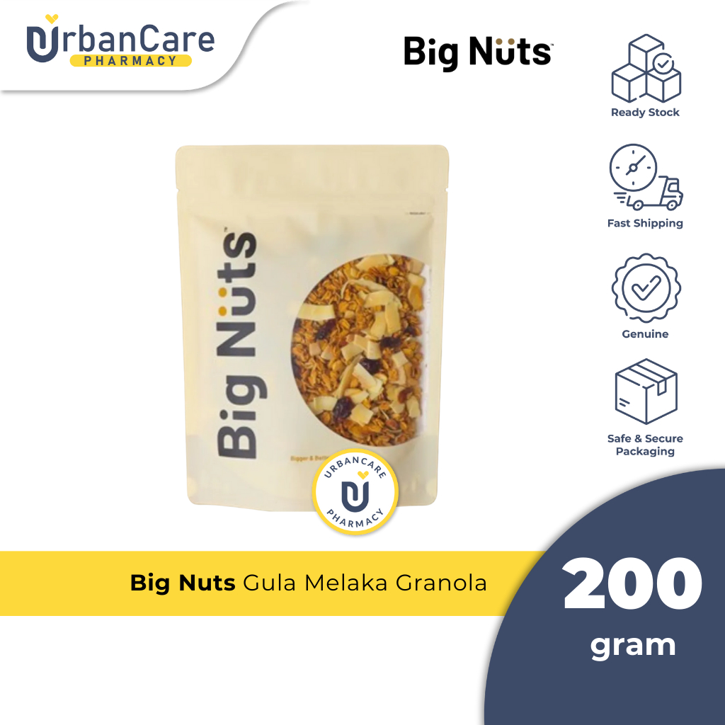 Big Nuts Gula Melaka Granola 200g | Shopee Malaysia
