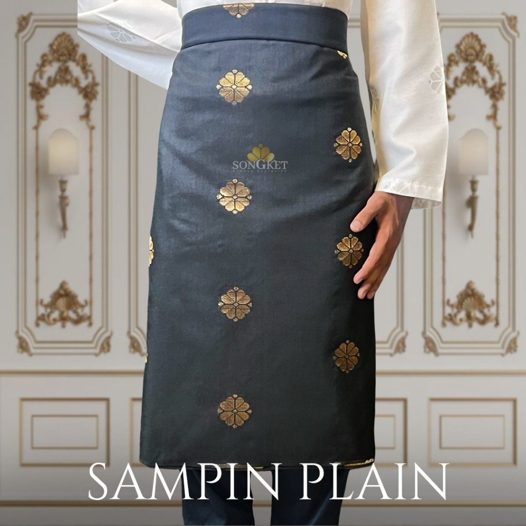 Sampin Plain Songket Tenun | SAMPING SONGKET TENUN BUNGA TABUR 100% ...