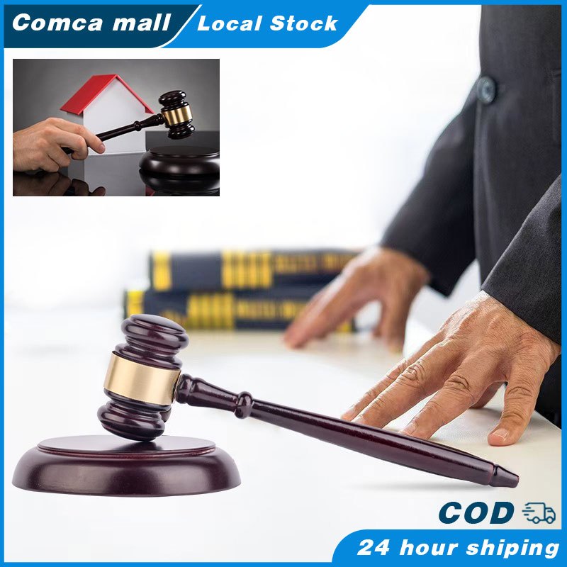 Wooden Judge'S Gavel / Auction Hammer / Wooden Gavel And Sound Block ...
