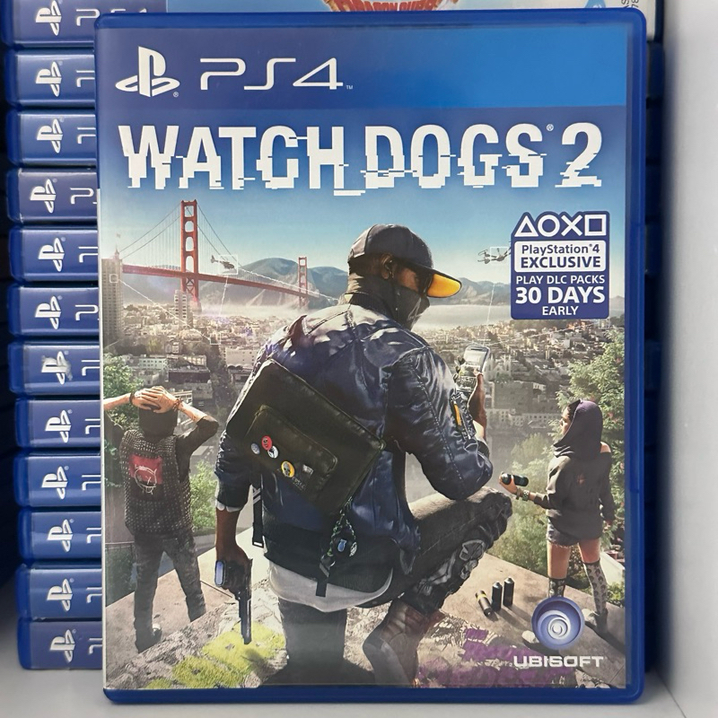 PlayStation PS4 Watch Dogs 2 Used Physical Games | Shopee Malaysia