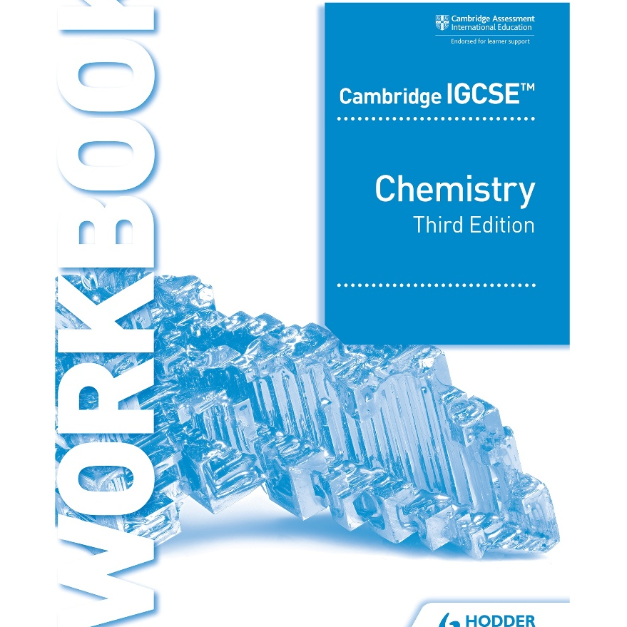 38.5 HODDER Cambridge IGCSE Chemistry WORKBOOK (3rd Edition) + Answer ...