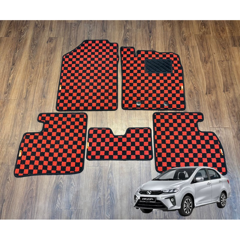 Z SPEC CARPET DADU THAILAND Perodua Bezza KARO STYLE FLOOR MATS dadu ...