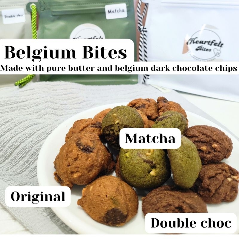 Belgium Bites – Low Sugar Chocolate Chip Cookies | Original / Double ...