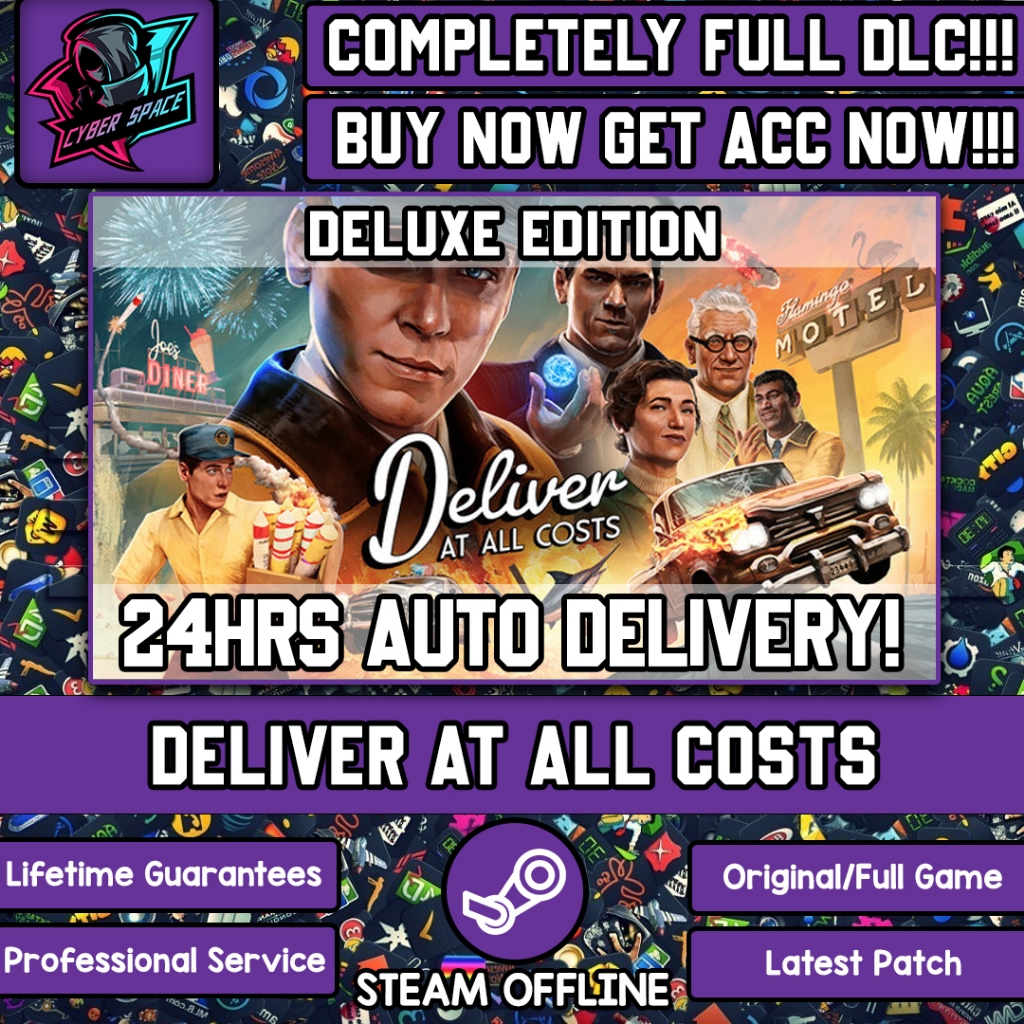 Deliver At All Costs [Auto Delivery] [Steam Offline] [Full DLC] Cyber ...