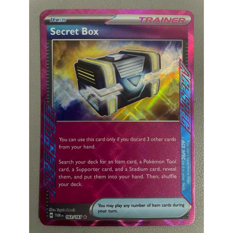 Pokemon PTCG SV06 Twilight Masquerade - 163/167 Secret Box (Ace Rare ...