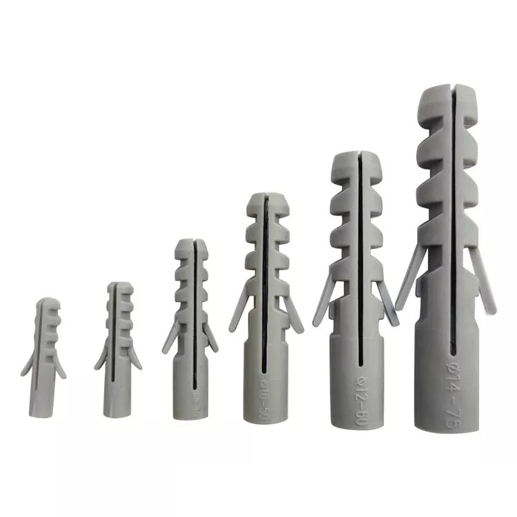 MKR 20Pcs M5 M6 M7 M8 M10 M12 Nylon Wall Plug Nylon Anchor Plug Wall ...