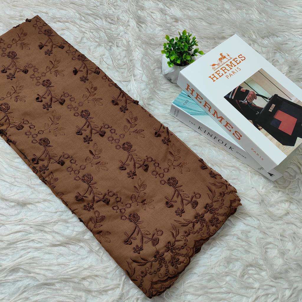 Kain Pasang | Kain Ela | Embroidery Kain Pasang | Cotton 3D | Kain ...