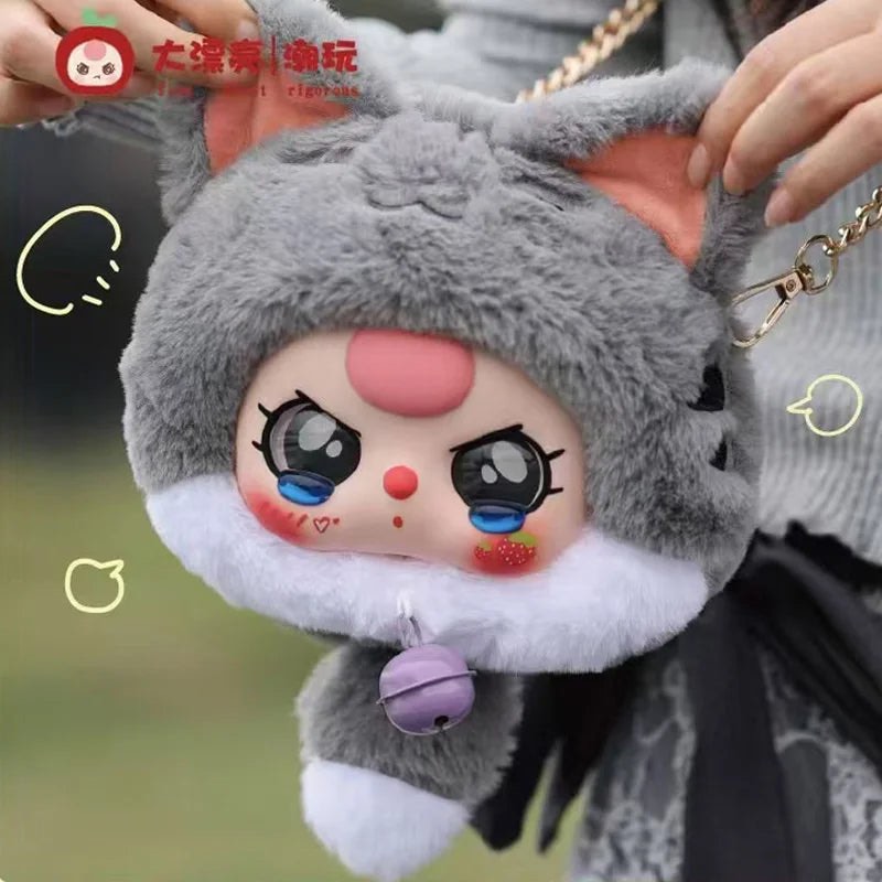 Babythree Lucky Cat Zipper Bag Plushies BB3 Baby Three Series Blind Box | Shopee Malaysia