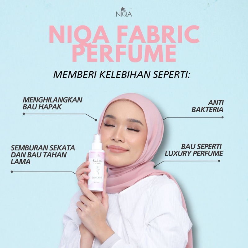 (Niqa HQ) NIQA FABRIC PERFUME ATHENA BLOOM | Shopee Malaysia